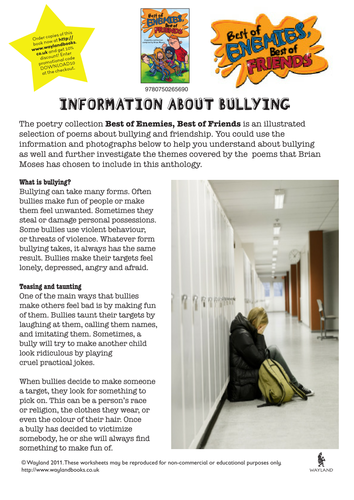 Bullying and Friendship | Teaching Resources