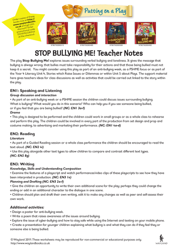 Exploring Bullying issues | Teaching Resources