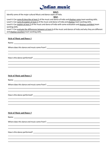 Religion and Music - Indian music | Teaching Resources