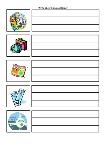 Write a letter about your holiday by TheSchoolRun - Teaching Resources ...