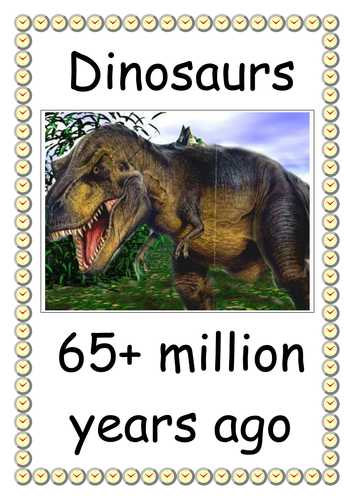 History timeline for display - easily adapted by MrCMaths - Teaching ...