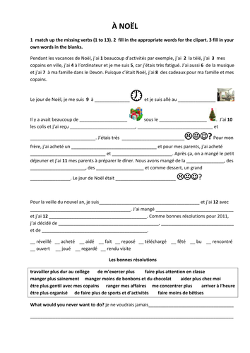 NOëL Christmas in French | Teaching Resources