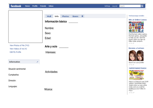 Spanish Facebook page | Teaching Resources