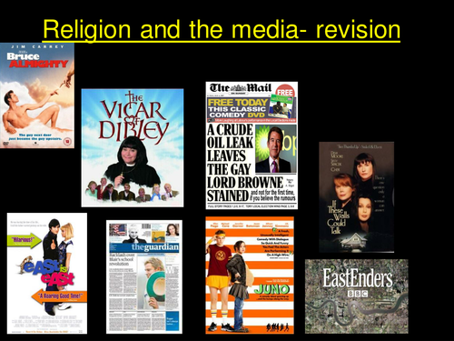 Revision Dominoes - Religion and The Media by paigeday - Teaching ...