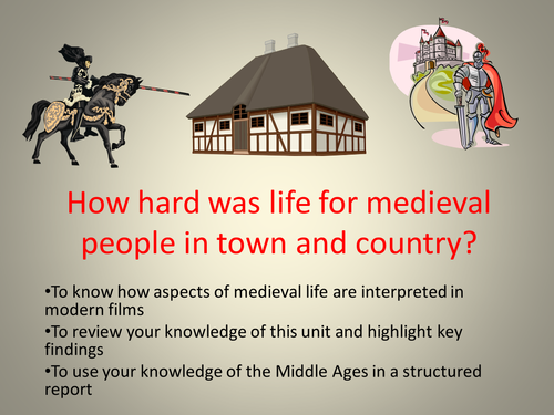 Life for ordinary people in the Middle Ages | Teaching Resources
