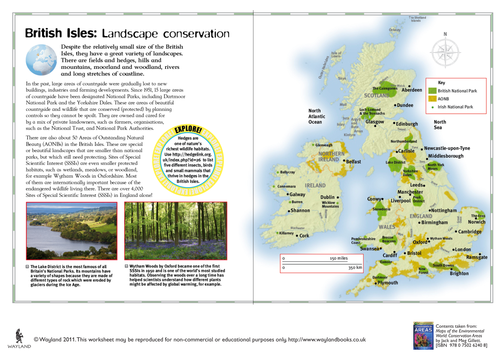 Landscape Conservation in the UK | Teaching Resources