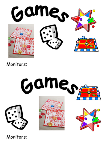 Activity markers for wet play by Rainbowred - Teaching Resources - Tes Activity markers for wet play by Rainbowred - Teaching Resources - Tes