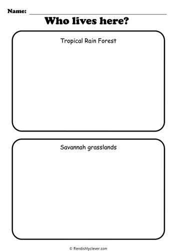 Who Lives Here? | Teaching Resources