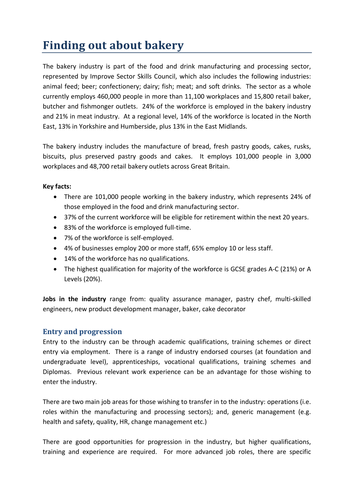 Improve: Bakery | Teaching Resources Improve: Bakery | Teaching Resources