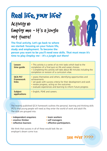 NHS Careers: Activity Worksheet | Teaching Resources