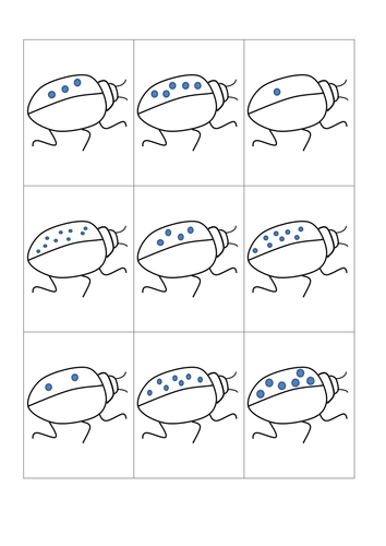 Ladybird Number Bonds to 10 Display or Flashcards by HarrietandViolet ...
