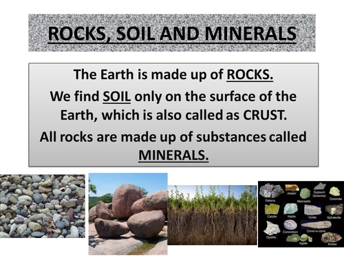 Rocks, minerals, soil, rock cycle, weathering, erosion, types of rocks ...