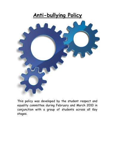 Bully Proof anti bullying policy | Teaching Resources