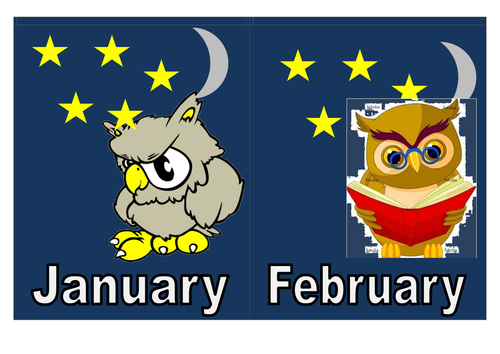 Owl birthday display | Teaching Resources