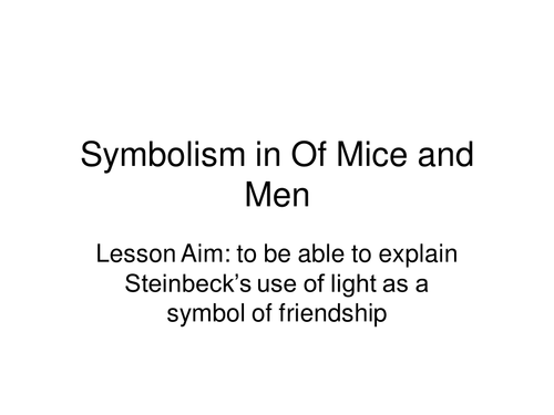 Of Mice and Men Exploring Cultures PPTs | Teaching Resources