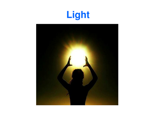 Dull, Shiny and See-through Power Point (LIGHT) | Teaching Resources