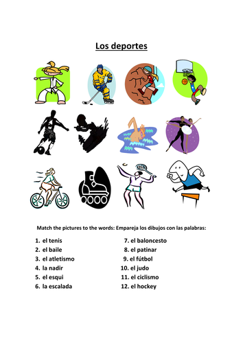 Los deportes | Teaching Resources