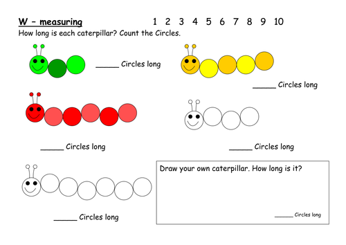 Caterpillar length | Teaching Resources