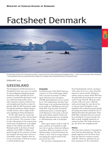 Denmark Fact Sheets | Teaching Resources