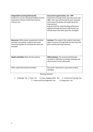Peer assessment | Teaching Resources Peer assessment | Teaching Resources