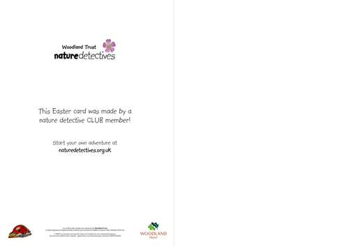 Easter - Easter Card Template | Teaching Resources