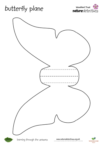 Planes - Butterfly Plane | Teaching Resources
