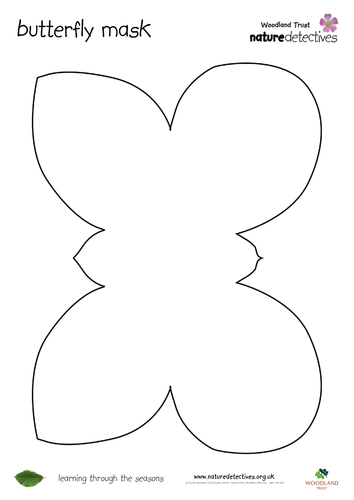 Butterflies - Butterfly Mask | Teaching Resources
