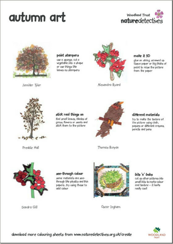 Autumn Art Ideas | Teaching Resources