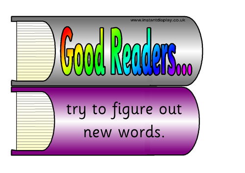 Good readers - English posters | Teaching Resources