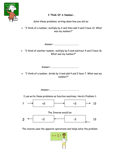 I Think of a Number... by alutwyche - Teaching Resources - Tes