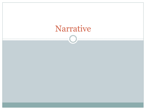 Narrative mini scheme of work | Teaching Resources