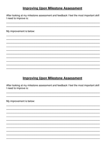 Reflecting on learning-self assessment- AFL | Teaching Resources Reflecting on learning-self assessment- AFL | Teaching Resources