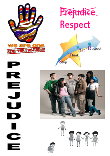 Prejudice and Discrimination poster task | Teaching Resources