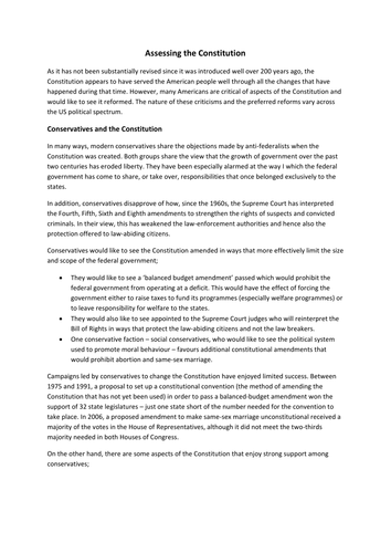 US Constitution | Teaching Resources