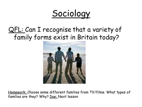 Introduction to family | Teaching Resources