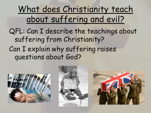 Evil and suffering in Christianity - levelled | Teaching Resources