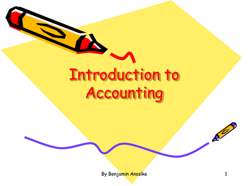 Intro 2 Accounting and Users of Accounting info | Teaching Resources