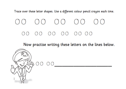 TES Phonics Does Handwriting - oo | Teaching Resources