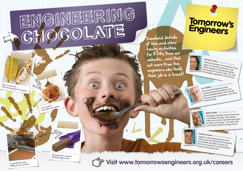 Engineering Chocolate Leaflet | Teaching Resources