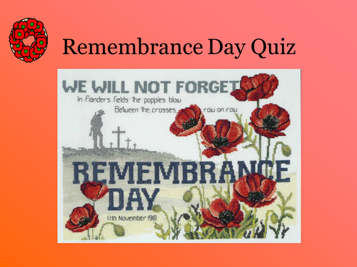 Resources to mark Remembrance Day | Tes