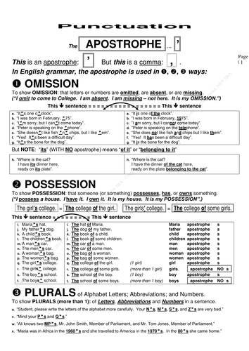 A* Punctuation by stfsawri - Teaching Resources - TES