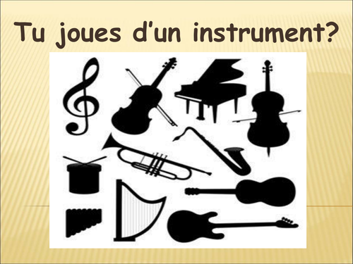 Animated Power Point on music instruments. | Teaching Resources