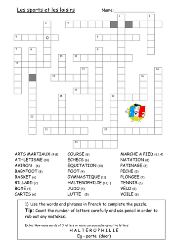 les sports et les loisirs | Teaching Resources