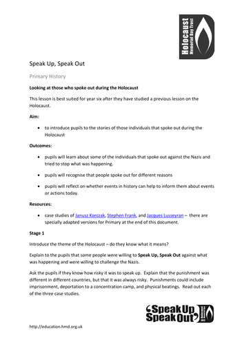 HMD 2012 - Primary History Activity | Teaching Resources