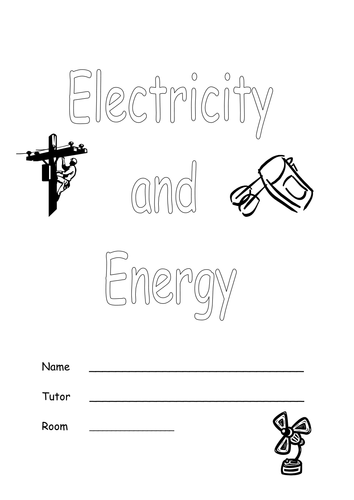 Electricity Booklet | Teaching Resources