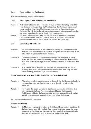 christmas Nativity | Teaching Resources