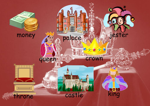 Kings and queens word mat | Teaching Resources