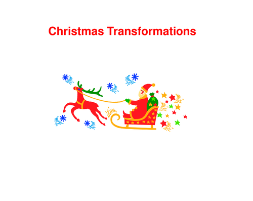 Christmas Transformations | Teaching Resources