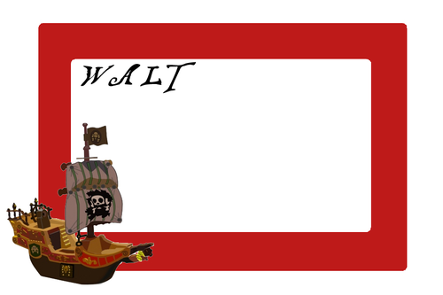 Pirate WALT/Learning Objective Image | Teaching Resources