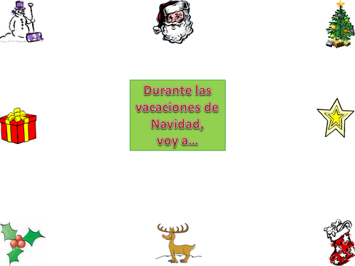 Christmas future tense - French and Spanish | Teaching Resources